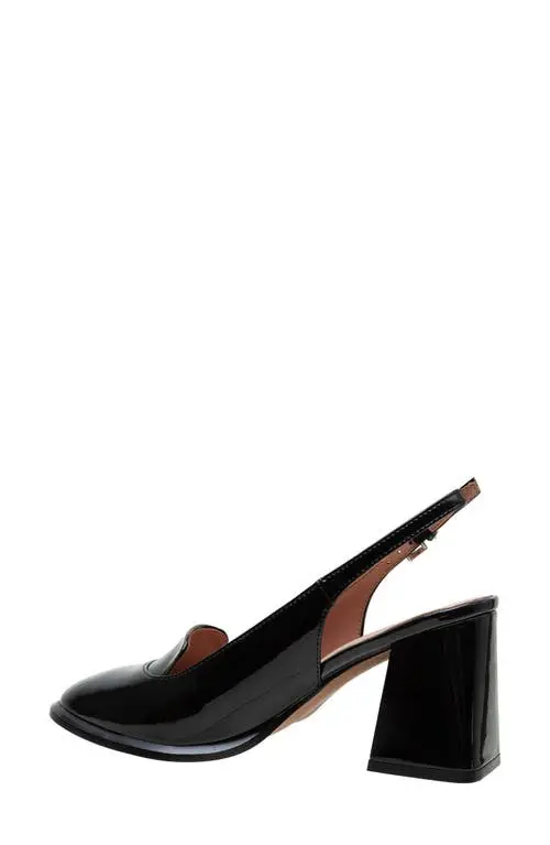 Linea Paolo Bernice Slingback Pump - Black