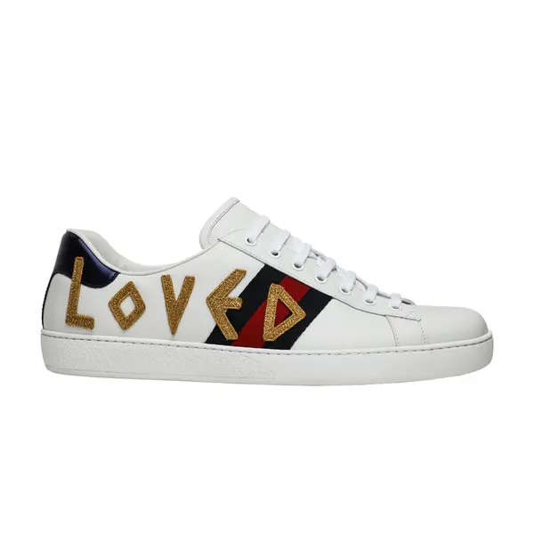 Gucci Ace 'loved' Sneakers - White