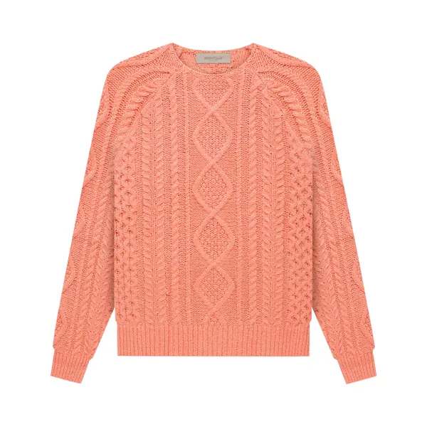 Fear Of God Cable Knit - Orange