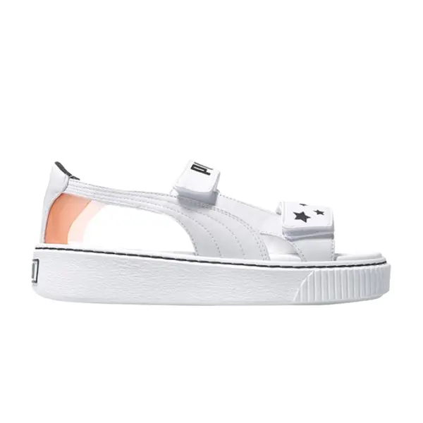 PUMA Sophia Webster X Platform Sandal - White