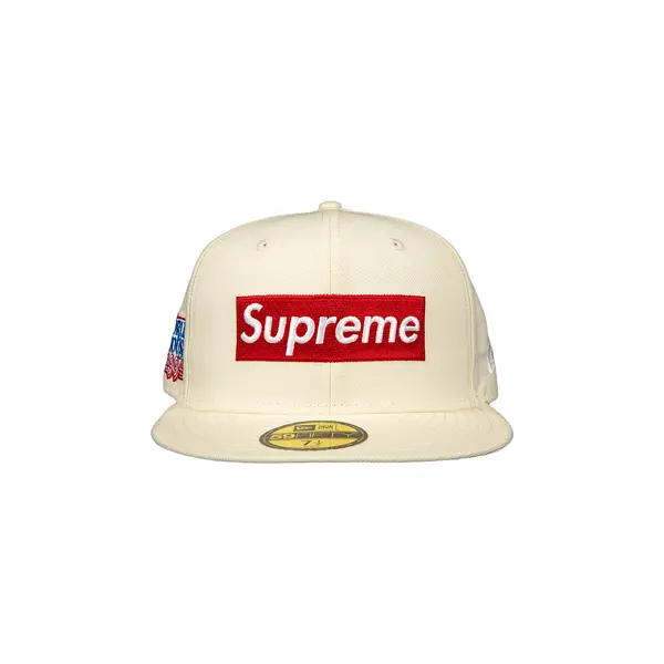 Supreme × New Era Box Logo Cap Supreme Box Logo Mesh Back New Era Cap SS24 White - SS24 - US