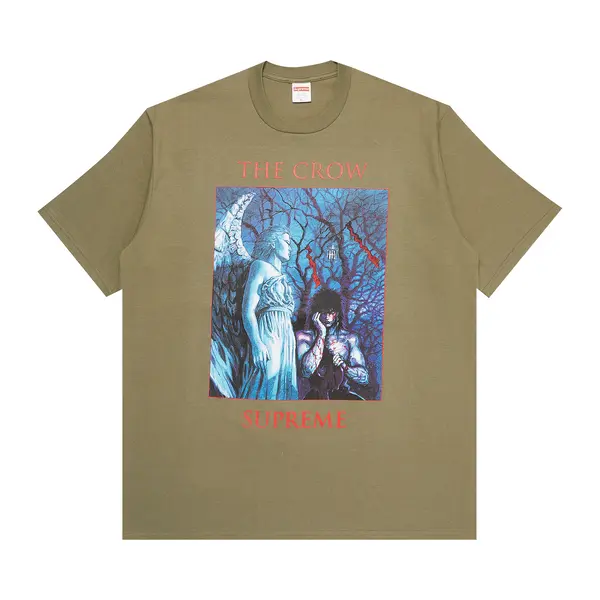 Supreme X The Crow Tee 'light Olive - Green