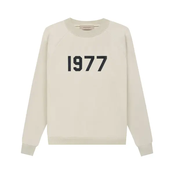Fear Of God Crewneck Sweatshirt With '1977' Graphic - Cream