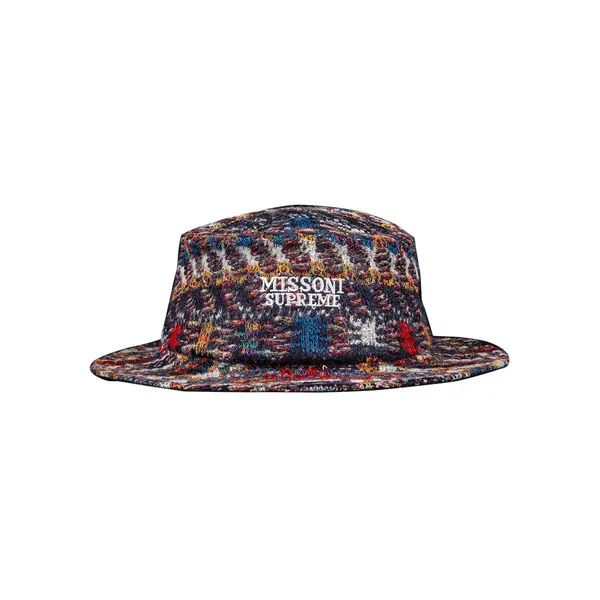 Supreme X Missoni Crusher Hat - Blue