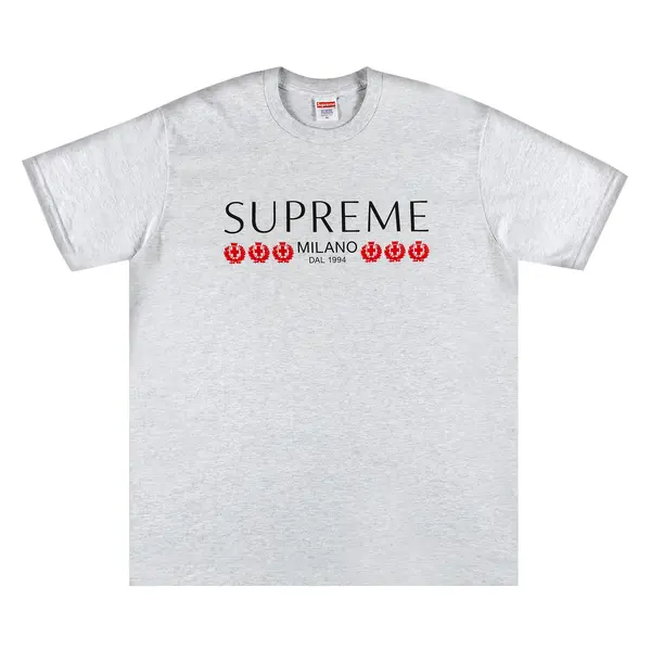 Supreme Milano Tee 'ash - Grey