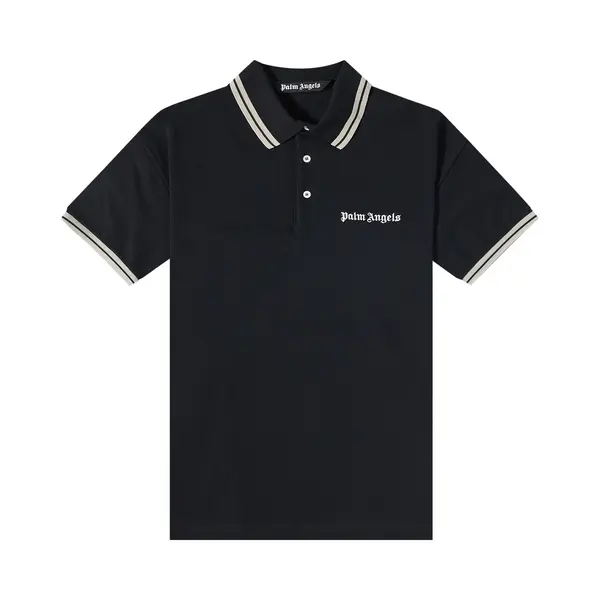 Palm Angels Classic Logo Polo Shirt 'white