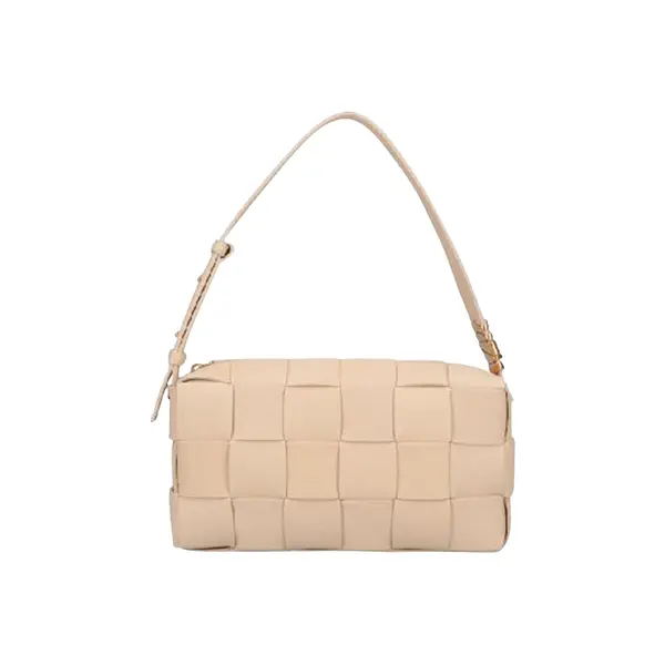 Bottega Veneta Cassette Shoulder Bag - Cream