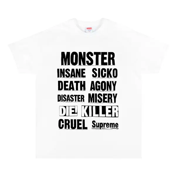 Supreme Monster Tee - White