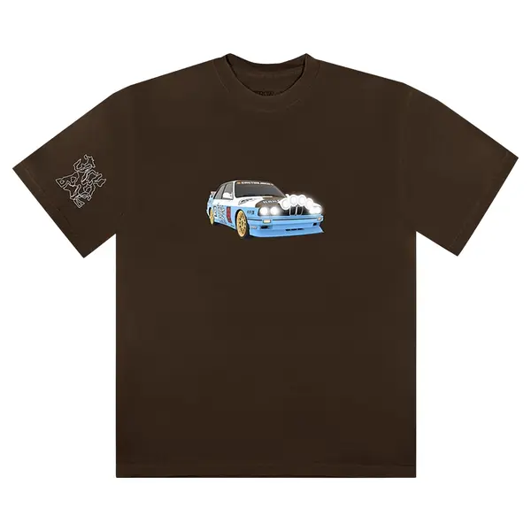 CACTUS JACK BY TRAVIS SCOTT Jackboys Vehicle T-shirt V - Brown