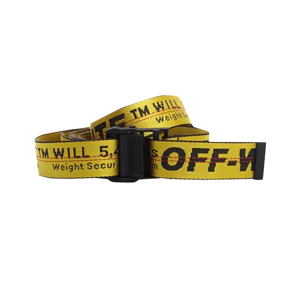 Off-White Industrial Belt - Yellow