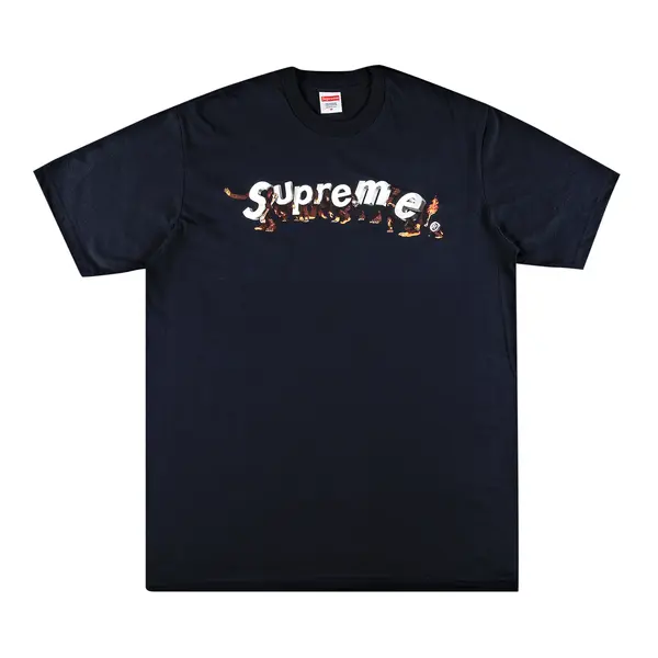 Supreme Apes Tee 'navy - Blue