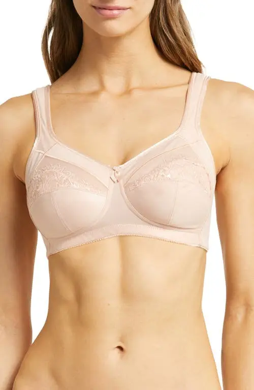 AMOENA Isadora Wireless Pocketed Bra - Rose Nude