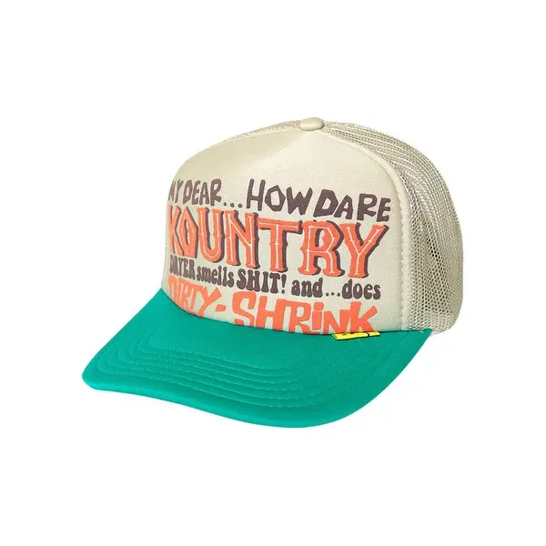 Kapital Kountry Dirty Shrink Trucker Cap - Multicolor
