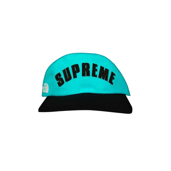Supreme X The North Face Arc Logo 6 Panel Cap - Blue