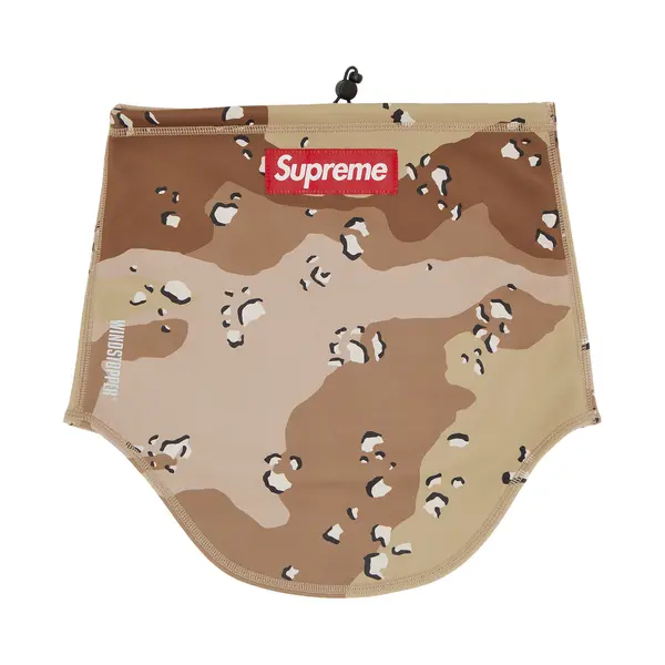 Supreme X Windstopper Neck Gaiter 'chocolate Chip Camo - Tan