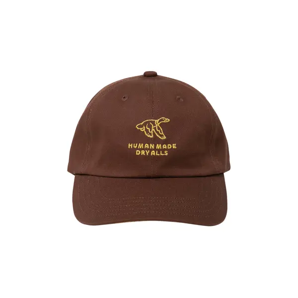 HUMAN MADE 6 Panel Twill Cap - Brown