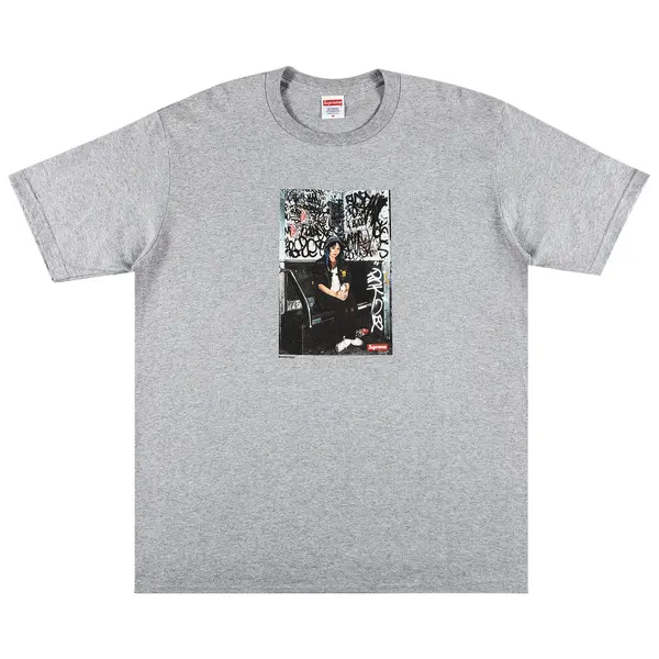 Supreme X Lady Pink Tee 'heather - Grey