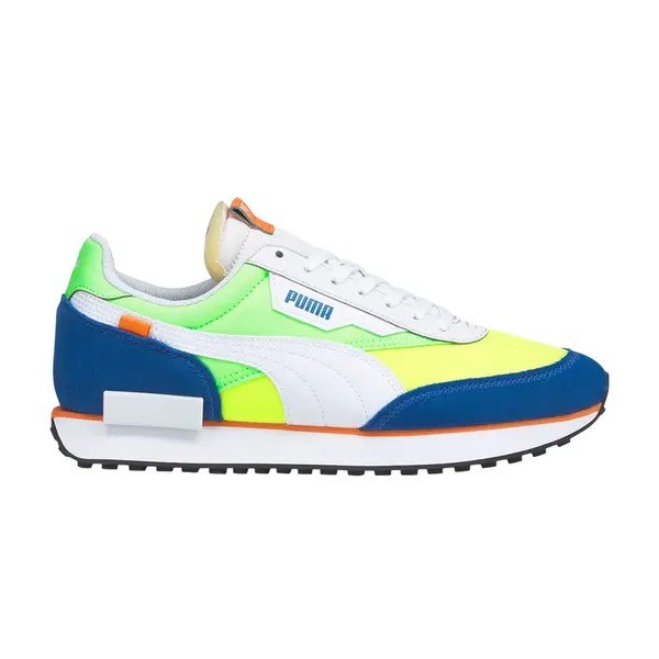 PUMA Future Rider Play On Fizzy Lime Royal - White