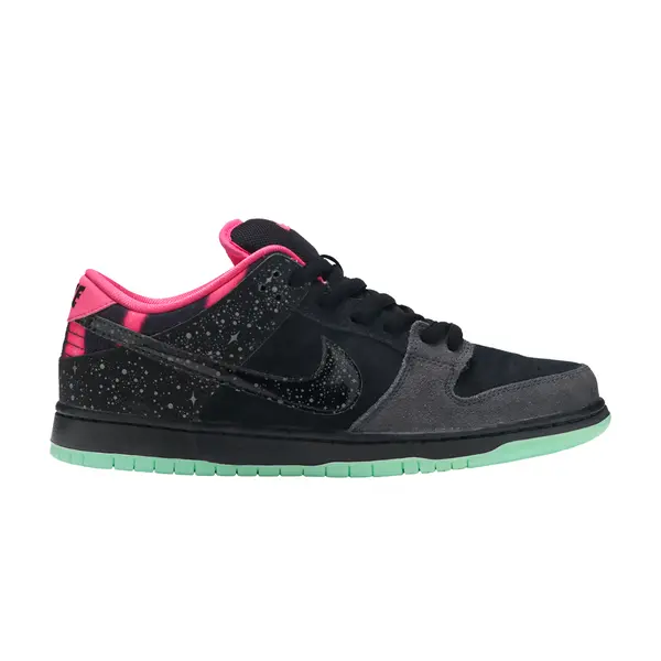 Nike Premier X Dunk Low Premium Sb Ae Qs 'northern Lights' Sneakers - Black