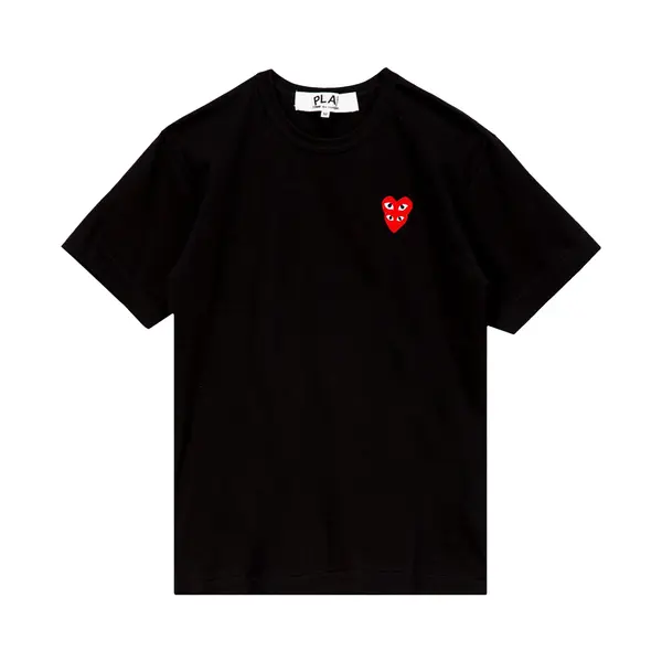 Play Comme Des Garcon Mini Heart T-shirt - Black