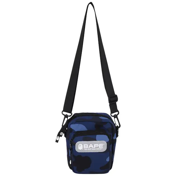BAPE Color Camo Mini Shoulder Bag - Blue