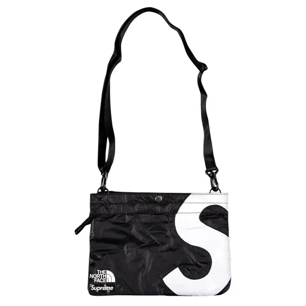 Supreme X The North Face S Logo Shoulder Bag - Black