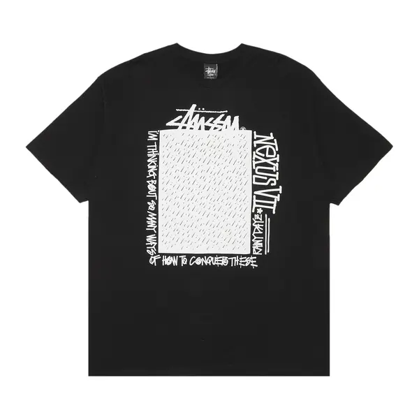 StÜssy Rain Frame Tee - Black