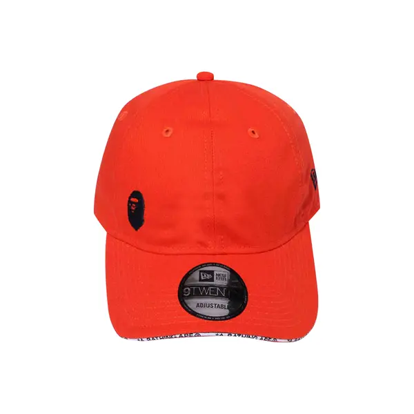 A BATHING APE X New Era 9twenty Cap - Orange