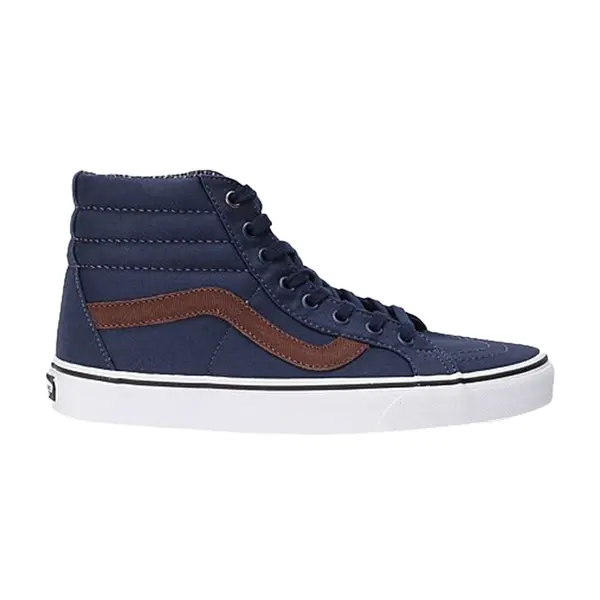VANS Sk8-hi Reissue Cord & Plaid Sneakers - Blue