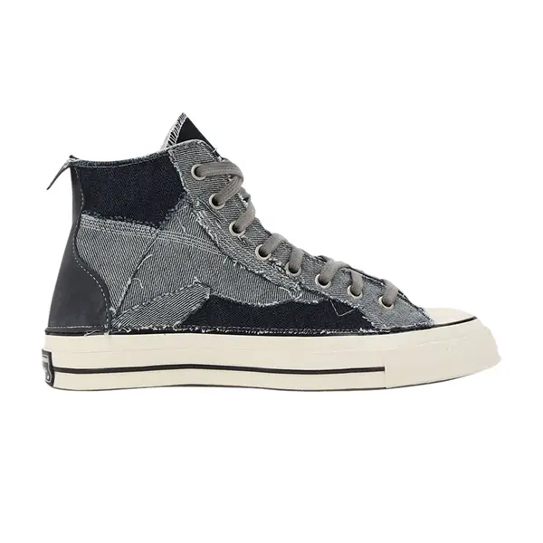 CONVERSE Chuck 70 High 'denim Patchwork' Sneakers - Blue