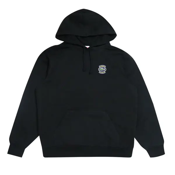 Supreme X Lacoste Hooded Sweatshirt - Black