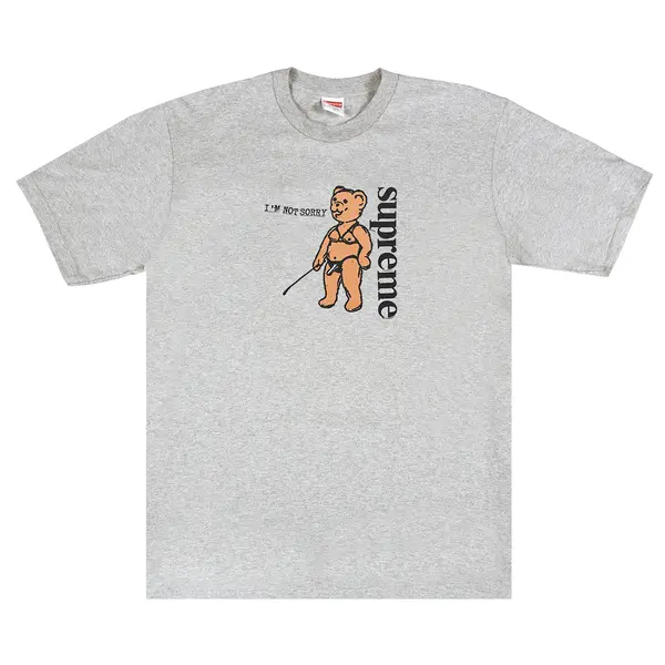 Supreme Not Sorry Tee 'heather - Grey