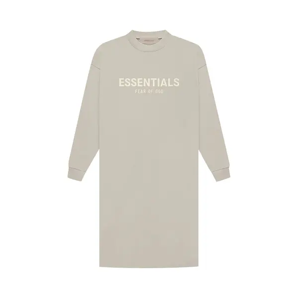 Fear Of God Long-sleeve Tee Dress - Grey