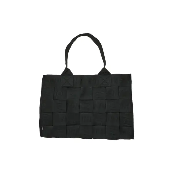 Supreme Woven Large Tote - Black