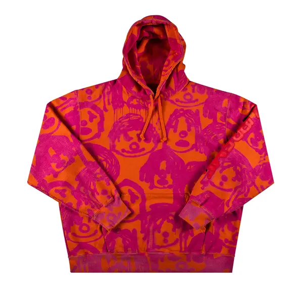 Supreme X Yohji Yamamoto Hooded Sweatshirt - Orange