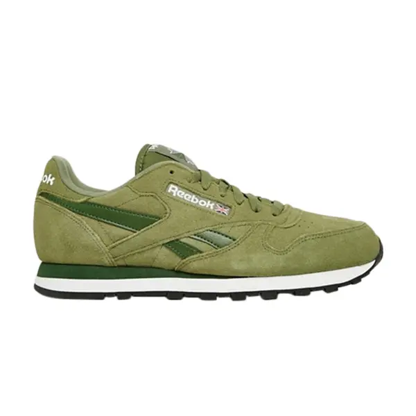 REEBOK Classic Leather Suede Sneakers - Green