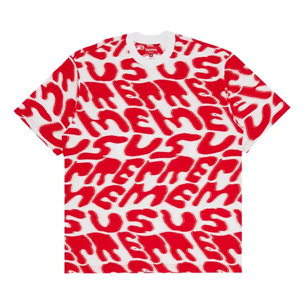 Supreme Stacked Intarsia Top - White