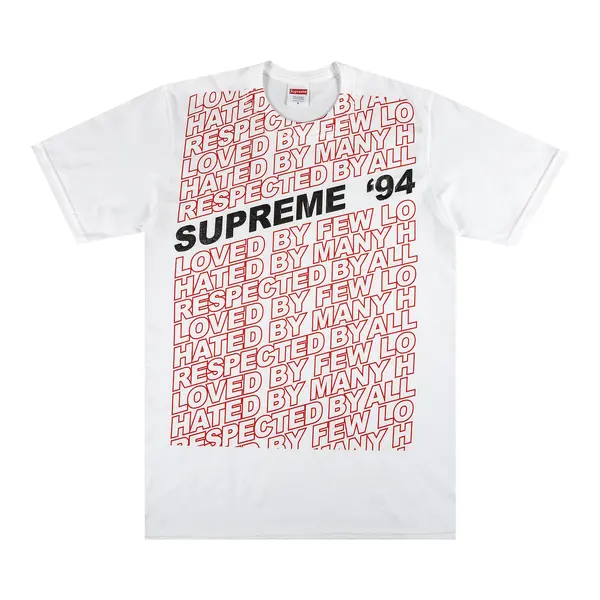 Supreme Respected Tee - White
