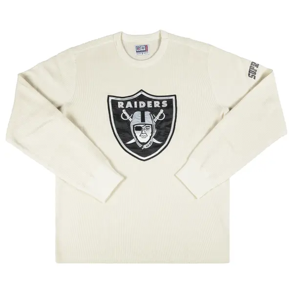 Supreme X Nfl Raiders '47 Thermal - Cream