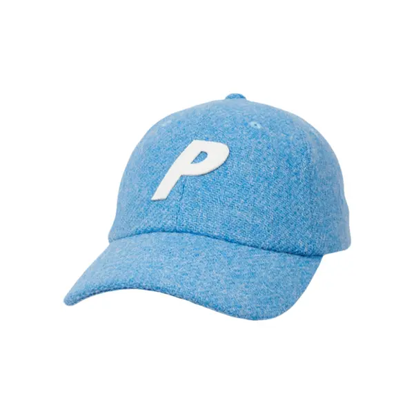 PALACE Harris Tweed P 6-panel - Blue
