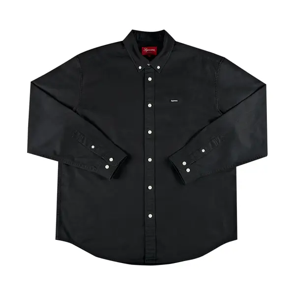 Supreme Small Box Twill Shirt - Black