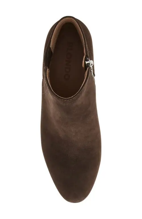 Blondo Valli Waterproof Suede Bootie - Java Nubuck