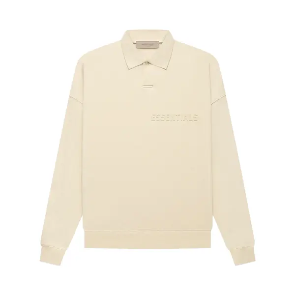 Fear Of God Long-sleeve Polo - Cream