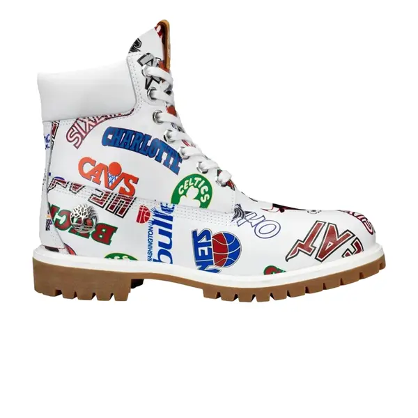 Timberland Mitchell & Ness Nba X 6 Inch 'east Meets West - White