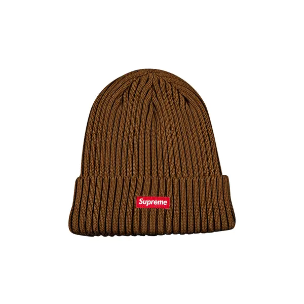 Supreme Overdyed Beanie - Brown