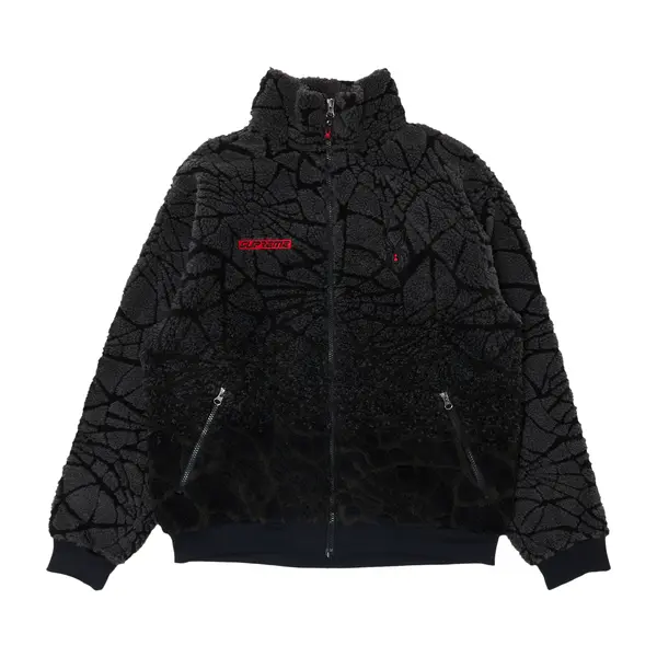 Supreme X Spyder Web Polar Fleece Jacket - Black | Editorialist