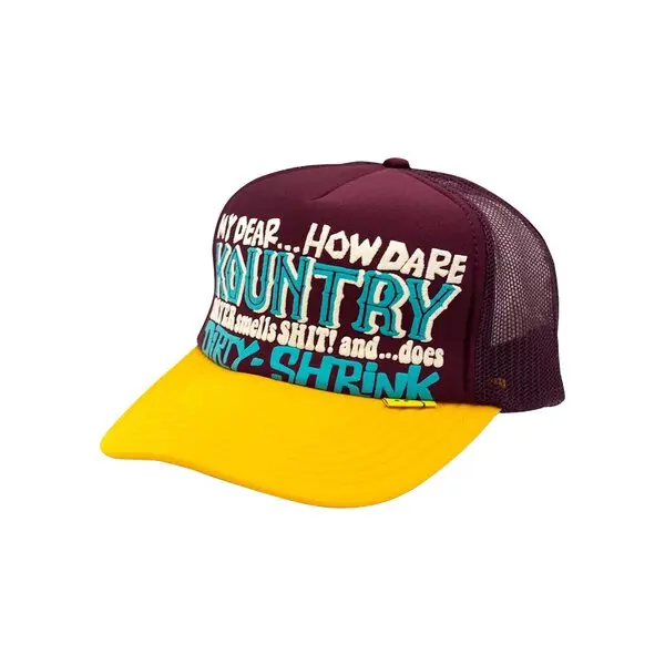 Kapital Kountry Dirty Shrink Trucker Cap - Multicolor