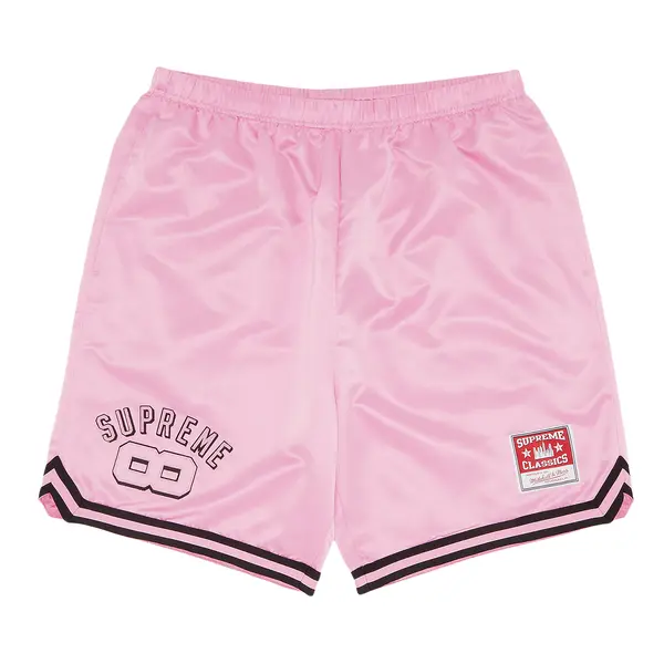 Supreme X Mitchell & Ness Satin Basketball Short