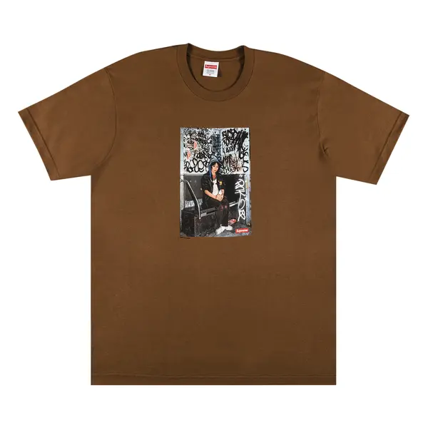 Supreme X Lady Pink Tee - Brown