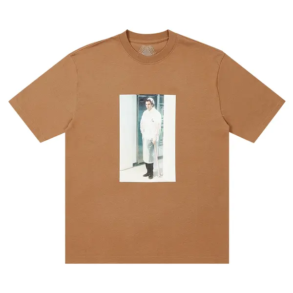 PALACE Printed T-shirt - Brown